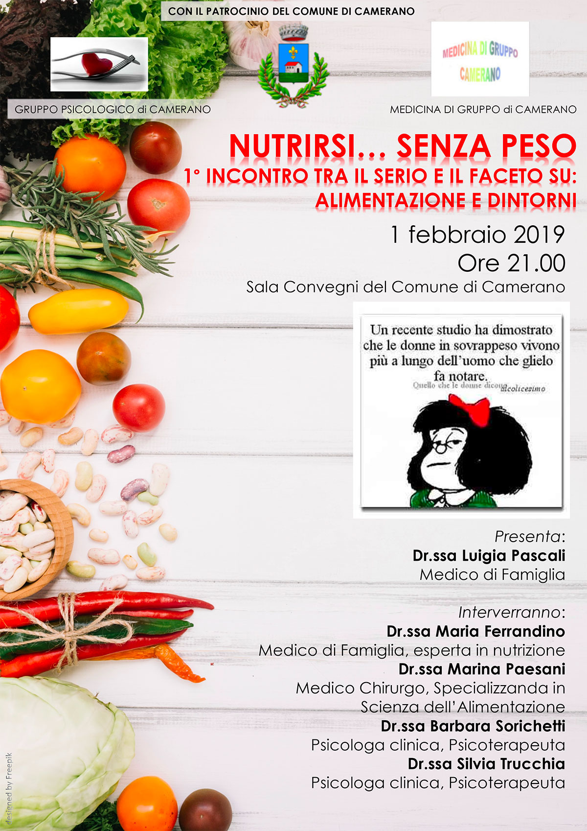 NUTRIRSI… SENZA PESO - Medicina di Gruppo Camerano